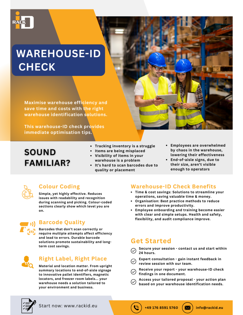 Warehouse-ID Check - Rack Id